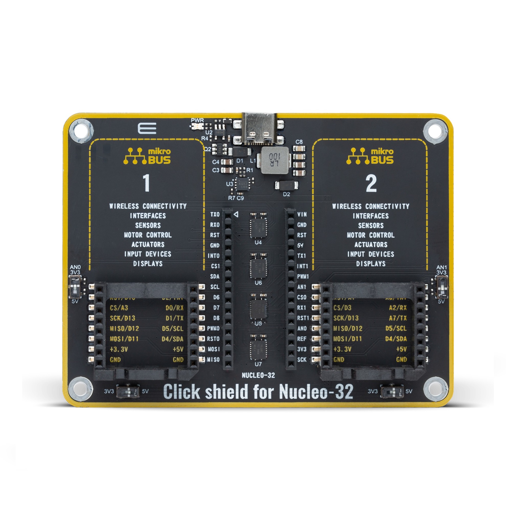 Brand-Rex Click Shield For Nucleo-32 Development Board MIKROE-5177 | MIKROE-5177 | ET28264507 ...